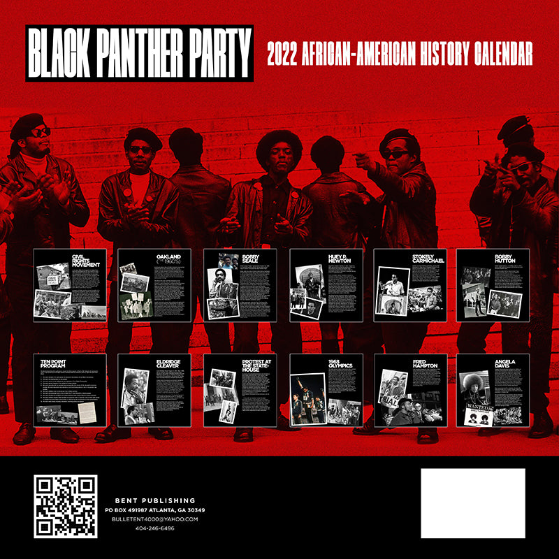 2022 Black Panther Party Calendar – bentpublishing